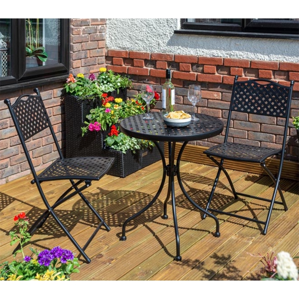 Three piece bistro patio set store