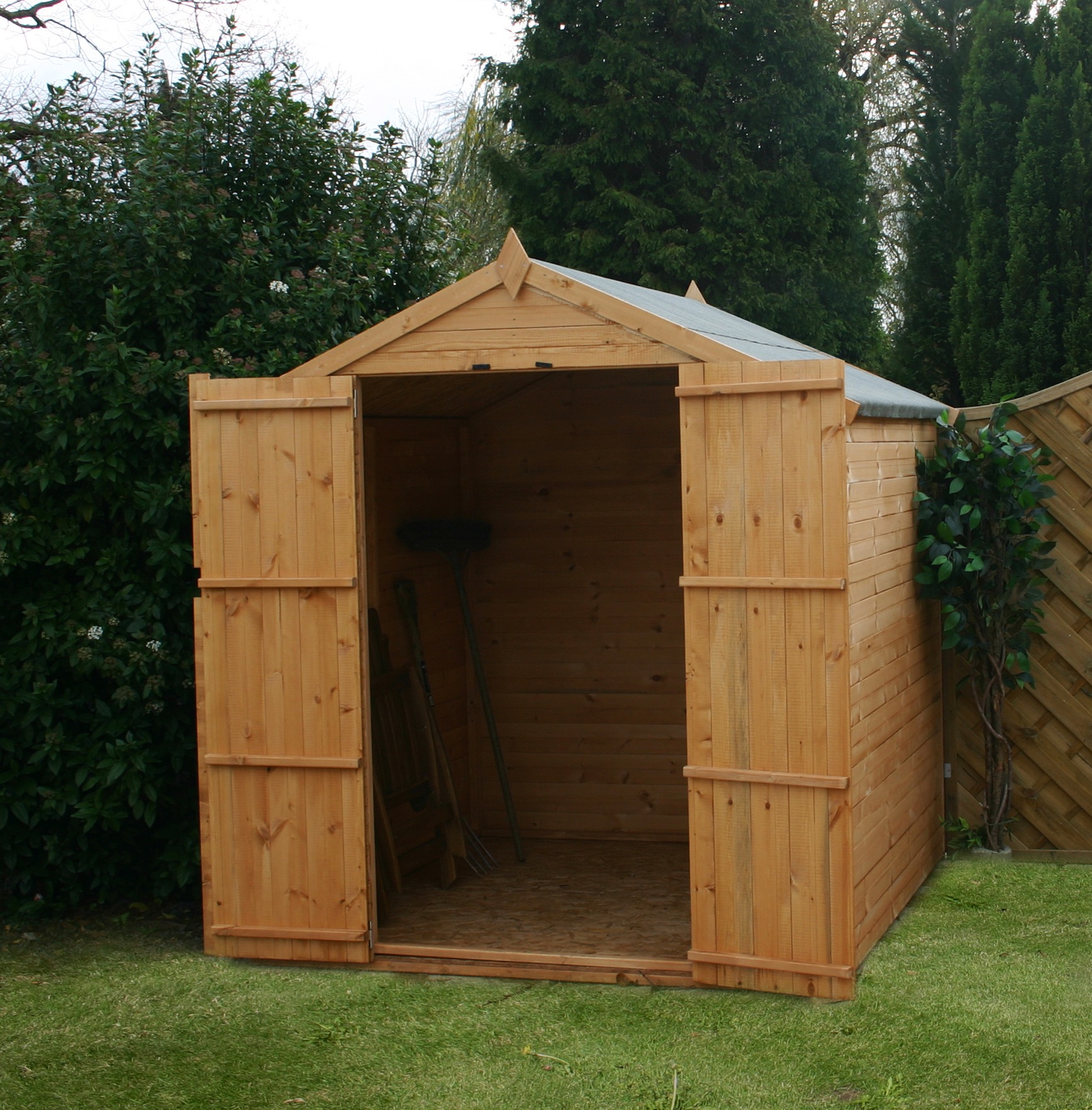 ShedsWarehouse.com | OXFORD | 6ft x 6ft Tongue & Groove Apex Windowless ...